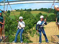 Climbing and Abseining Tower, Wall Climbing, Abseiling with Black ...